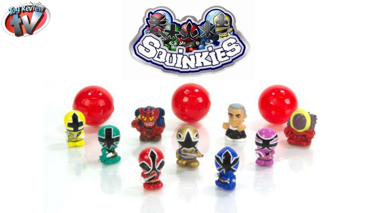 Power Rangers Samurai Squinkies 12 Pack Toy Review, Blip Toys - YouTube
