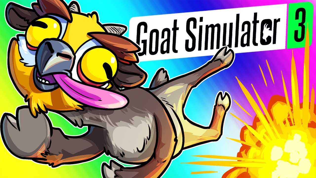 Goat Simulator 3 - Corpse Launching, The Floor is Lava and Demo Derby ...