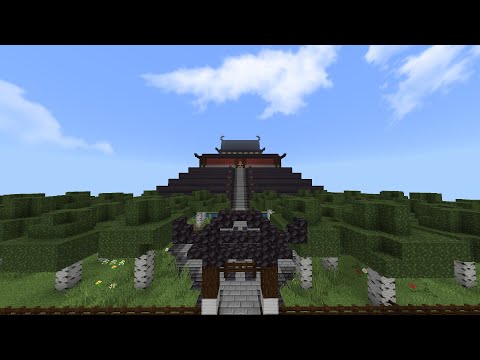 The Chinese Temple | Minecraft Timelapse - YouTube