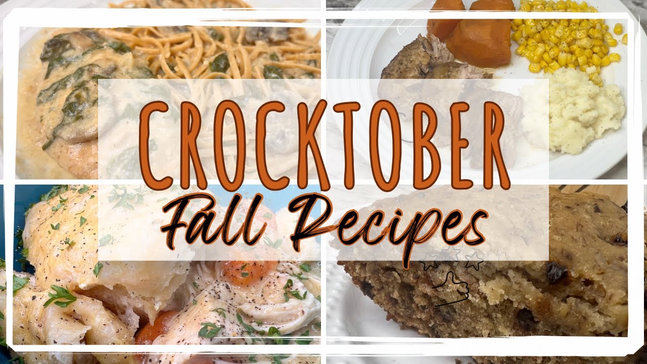 Crocktober: Easy Slow Cooker Recipes for Busy Weeknights - YouTube