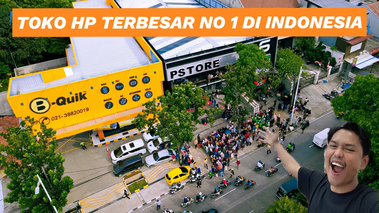 REVIEW TOKO HP TERBESAR NO 1 🔥DI INDONESIA🇮🇩 - YouTube