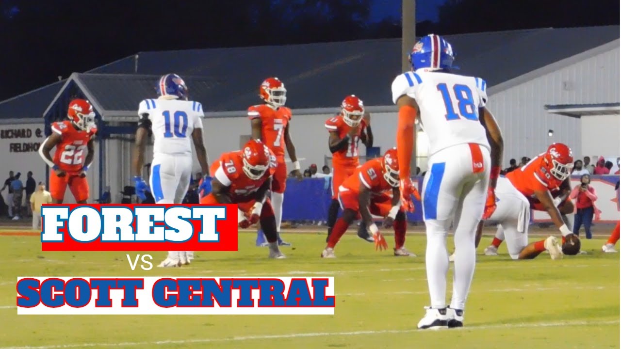 SCOTT COUNTY SHOWDOWN🏟️: #4 Scott Central(2A) vs #5 Forest(4A) || MS ...