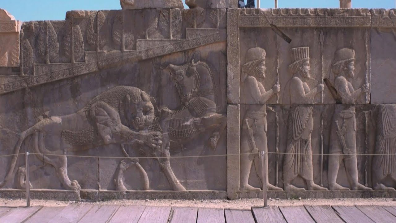 Iran's ancient site of Persepolis threatened by stone-eating organisms ...