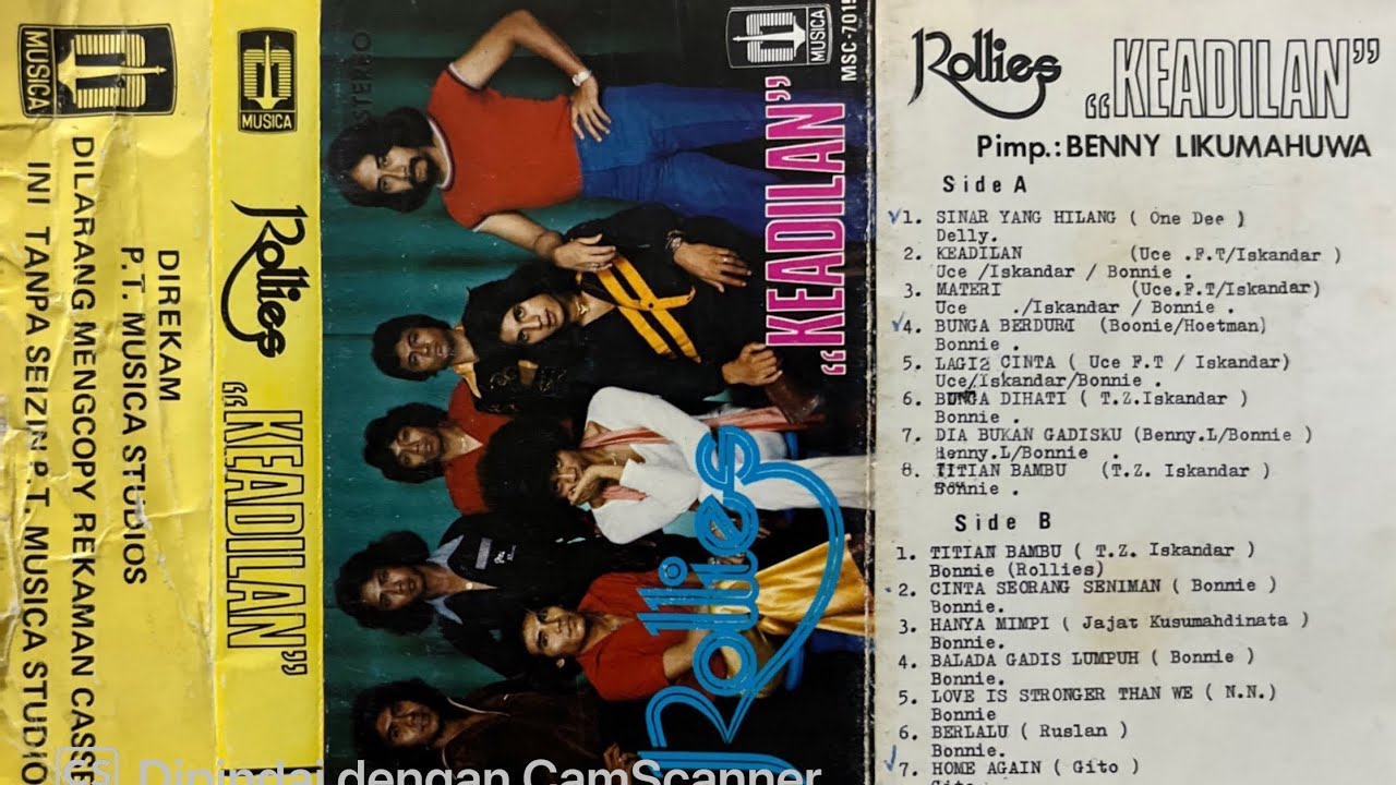 ROLLIES — Full Album ‘KEADILAN’ (1977) - YouTube