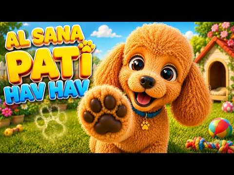 YENİ! 🐾 Al Sana Pati Hav Hav 🐶 Sevimli Eğlenceli Köpek Şarkısı 🐾 Bıdık Çocuk Şarkıları 🐶