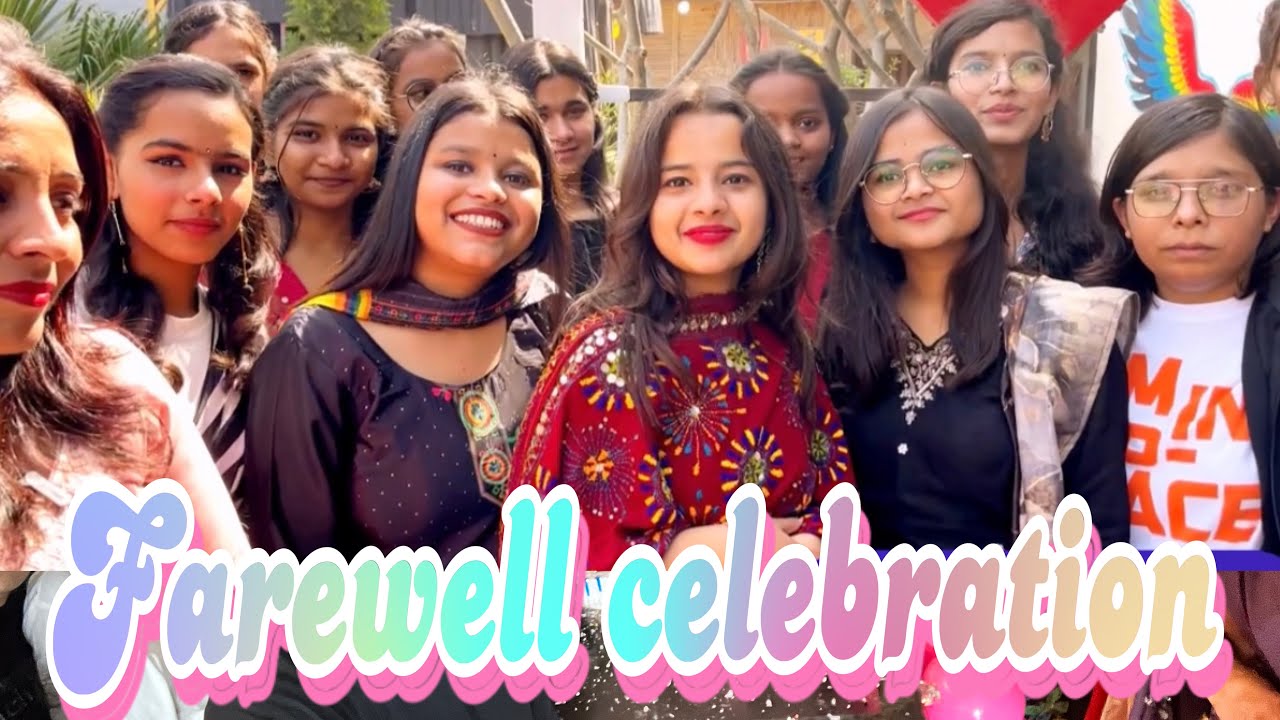 Farewell party celebration 🎉 // ICS school - YouTube