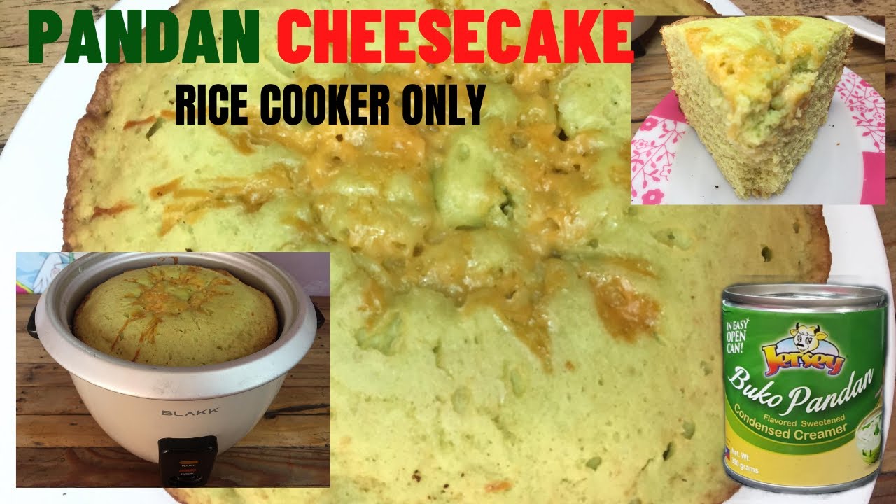 PANDAN CHEESE CAKE - YouTube
