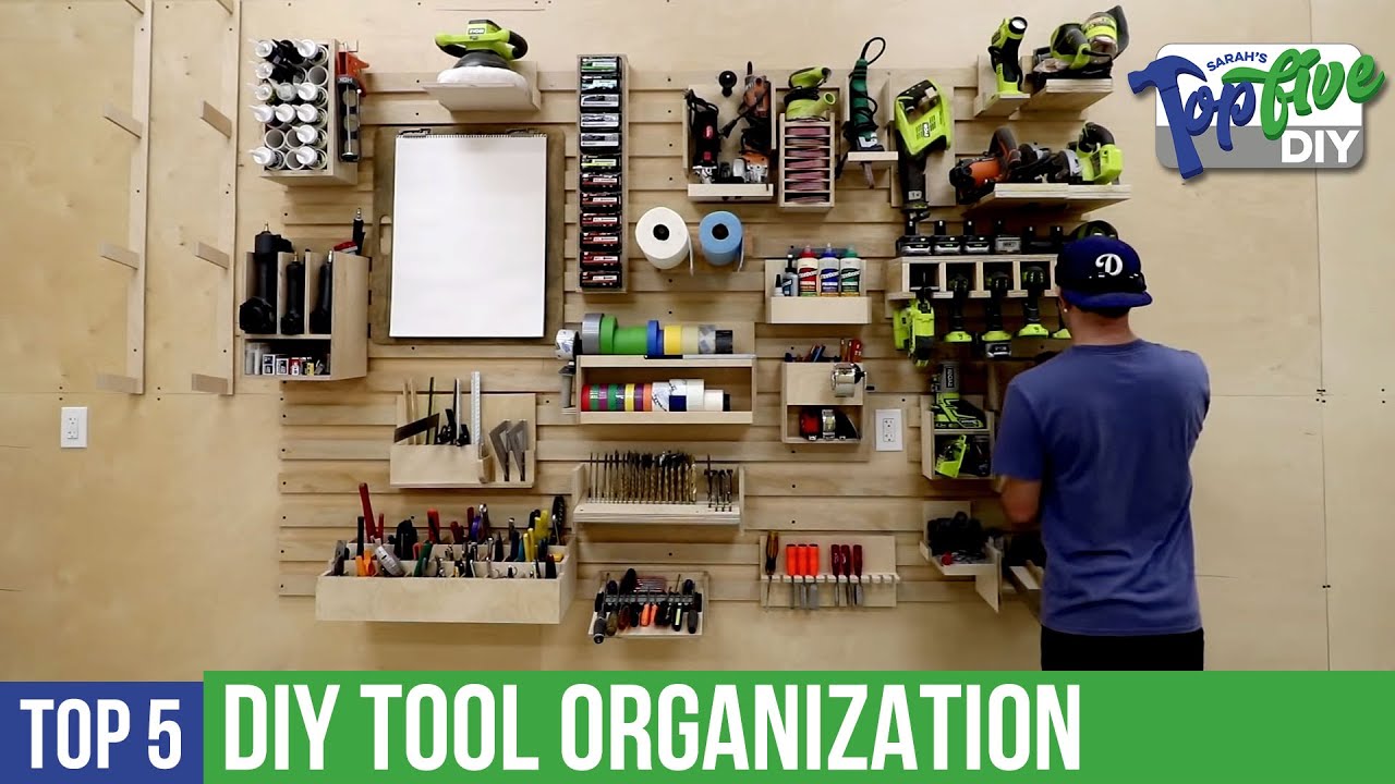 Top 5 DIY Tool Organization! The Best Maker Videos for Your Next Build ...