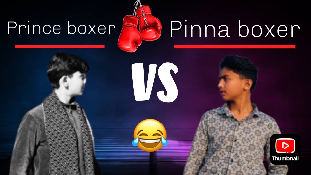Prince vs pinna boxer 😂 #boxingmatch #wrestler - YouTube