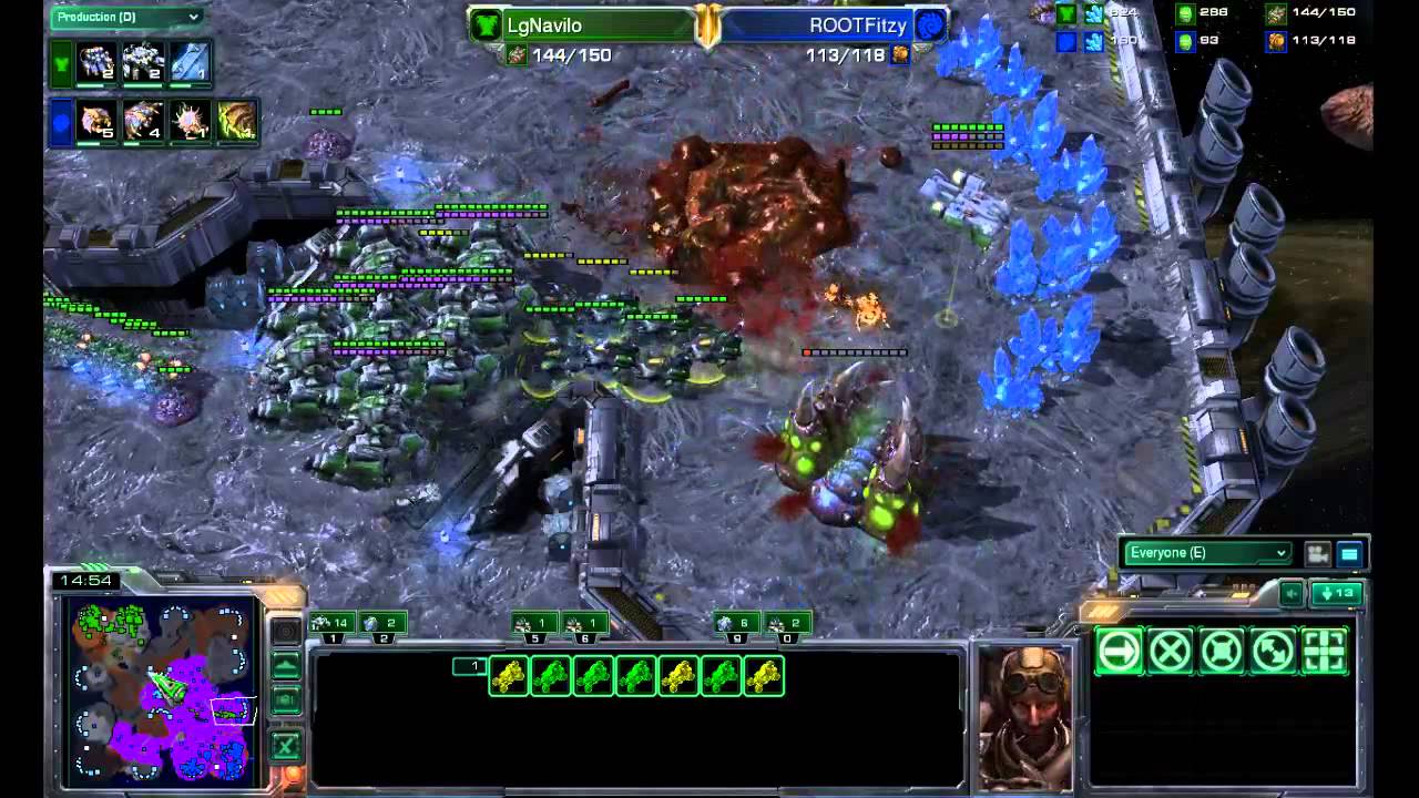 SC2 WoL: Fitzy vs Avilo (ZvT) [SWS4] Game #1 - YouTube