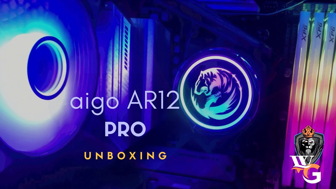 📦 UNBOXING aigo AR12 PRO ARGB | Ótimo produto | Upgrade - YouTube