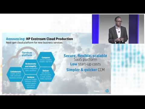 HP Exstream Keynote: Effective communications. Multiple channels. One ...