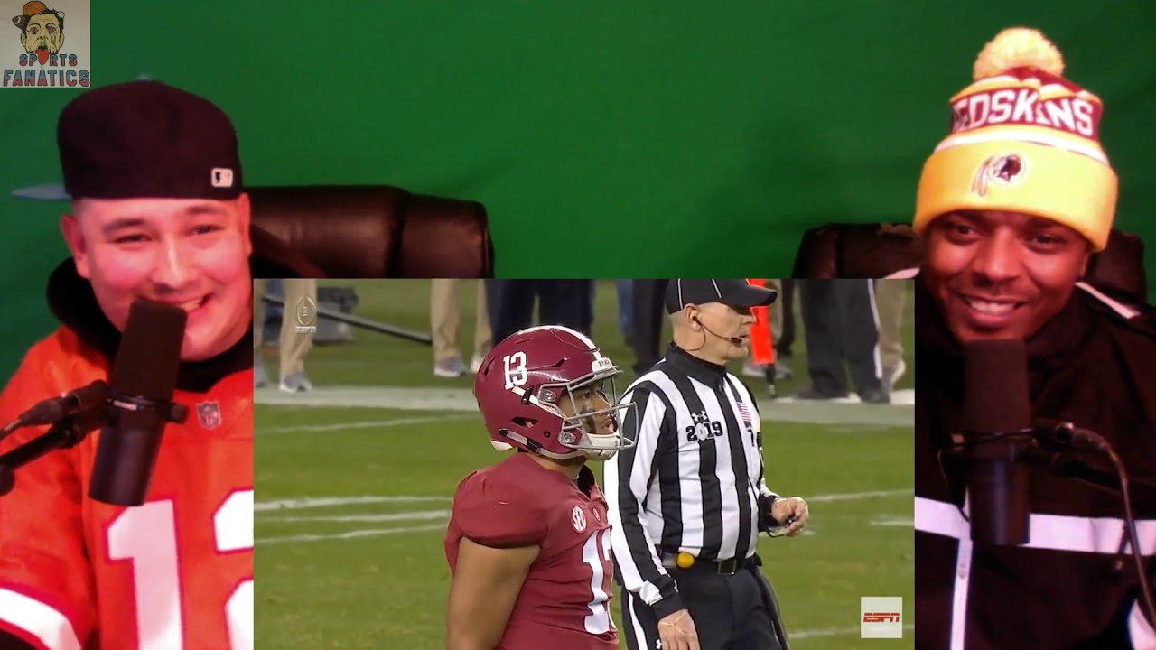 Clemson vs Alabama | Reaction | 2019 NCAA National Championship Game ...