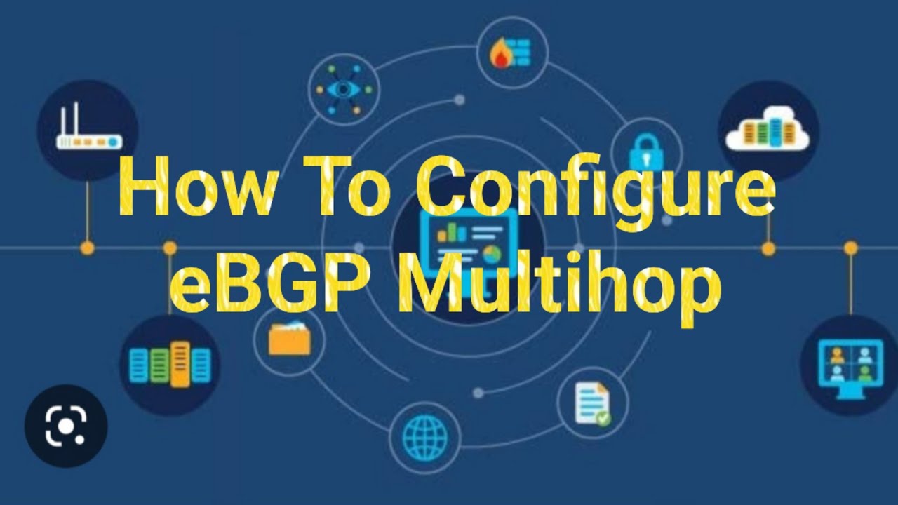 How To Configure eBGP Multihop | How To use eBGP Multihop | BGP in ...