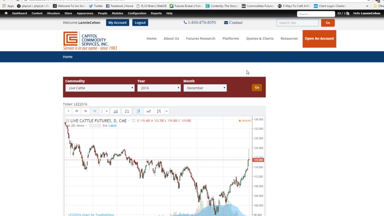 Commodities: Live Cattle Hedge Strategies with Futures & Options - YouTube