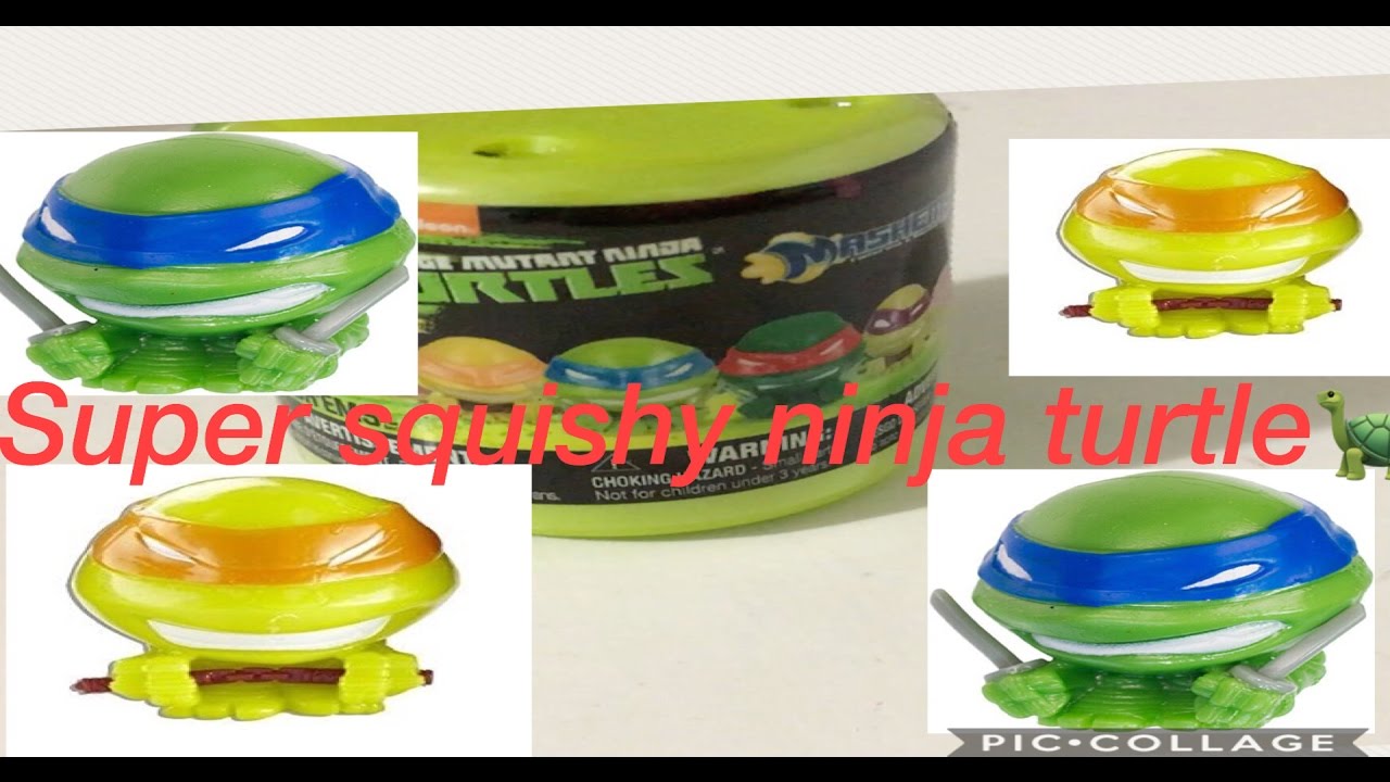 Super squishy ninja turtle🐢 - YouTube
