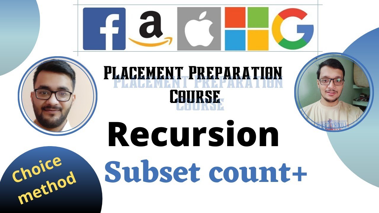 Subset Sums |Count no. of subset| Recursion 9 |Placement Preparation Series |Medium || C++ ...
