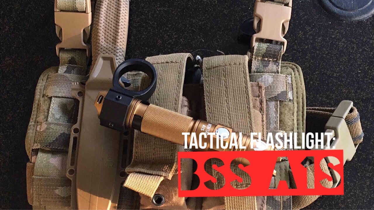 BSS (Black Scout Survival) Wowtac A1S Flashlight Overview - YouTube