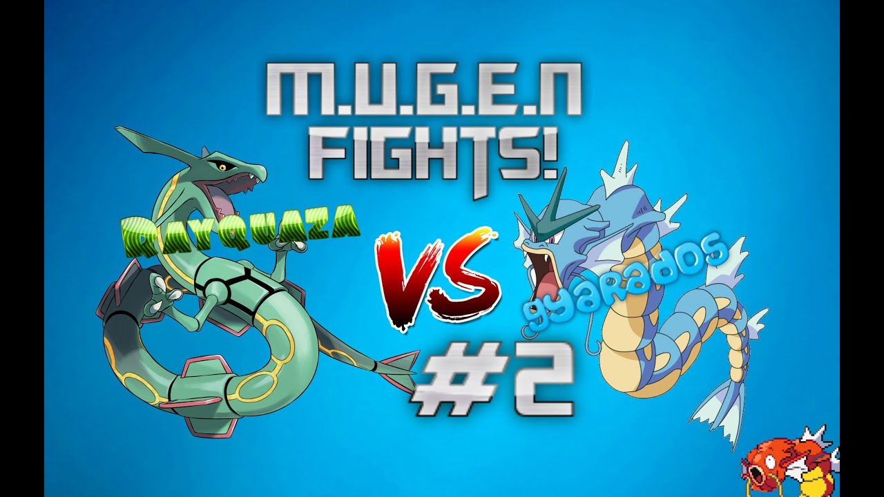 Rayquaza VS Gyarados|M.U.G.E.N Fights!|Episode 2 - YouTube