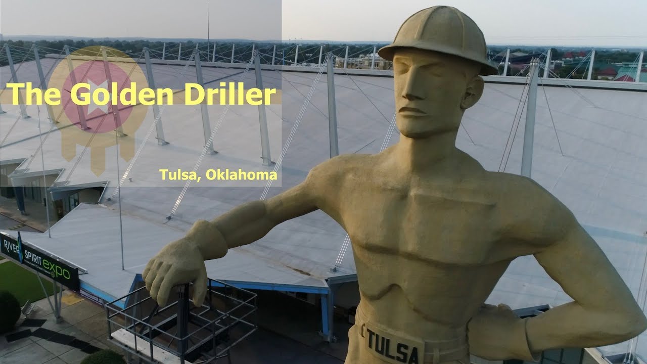 The Golden Driller | Tulsa, Oklahoma - YouTube