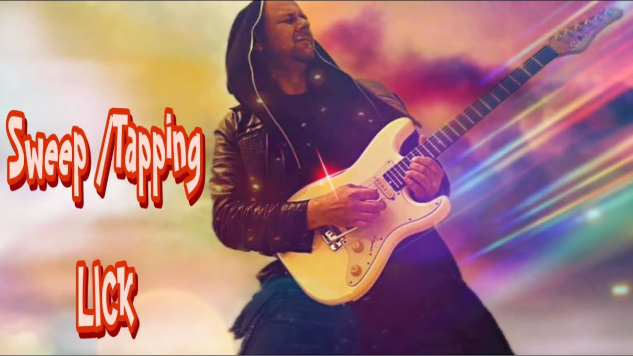 Shred Team Lick - 17 - Sweep, tapping lick / 117 - YouTube