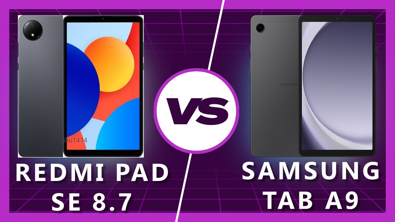 Redmi Pad SE 8.7 vs Samsung Tab A9 4G: Detailed Comparison - YouTube