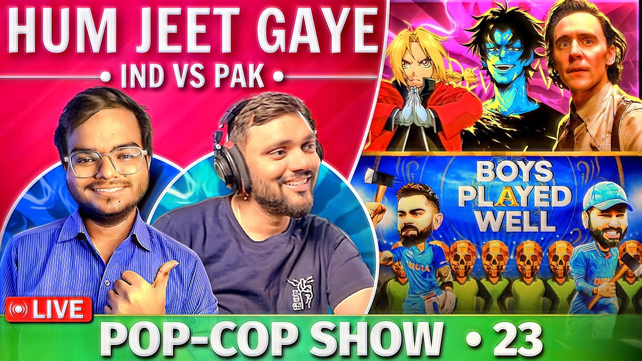 IND vs Pak Hum Jeet Gaye • Loki S2 • Devilman Crybaby • JJK S2 - Nanami ...