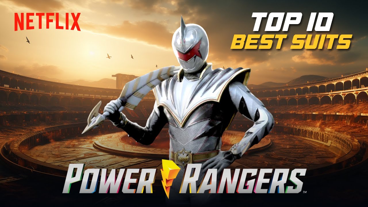 Power Rangers Top 10 BEST SUITS - YouTube