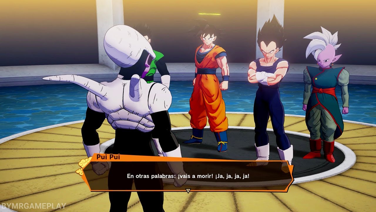 Dragon Ball Z Kakarot Vegeta vs Pui Pui Gameplay - YouTube