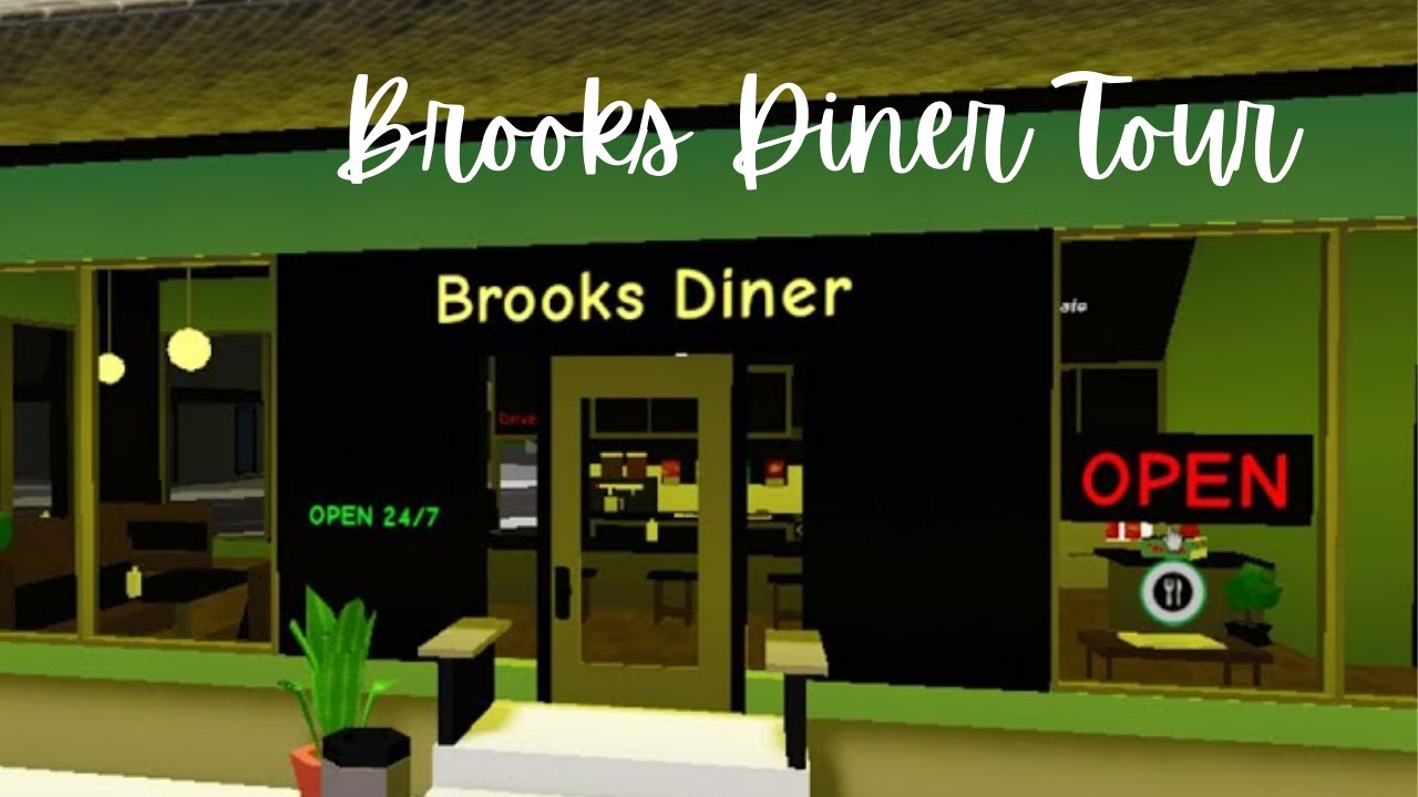 Brookhaven RP || A Day In Brooks Diner || Roblox - YouTube