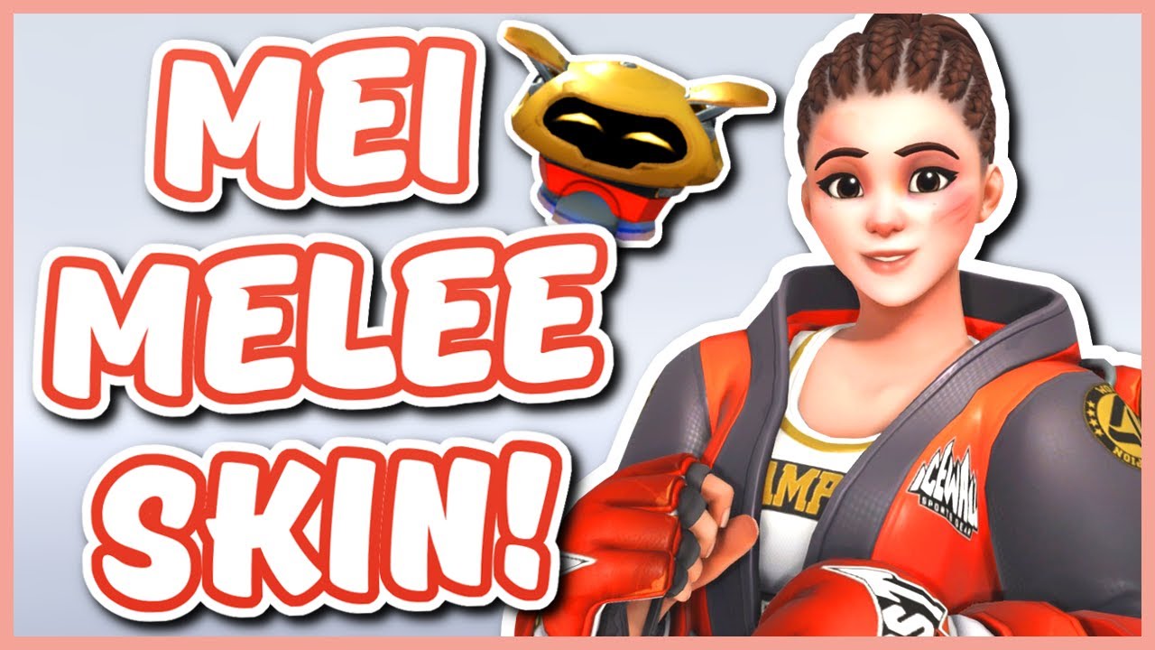 Overwatch - NEW MEI MELEE SKIN (Overwatch League MM-Mei Skin!) - YouTube