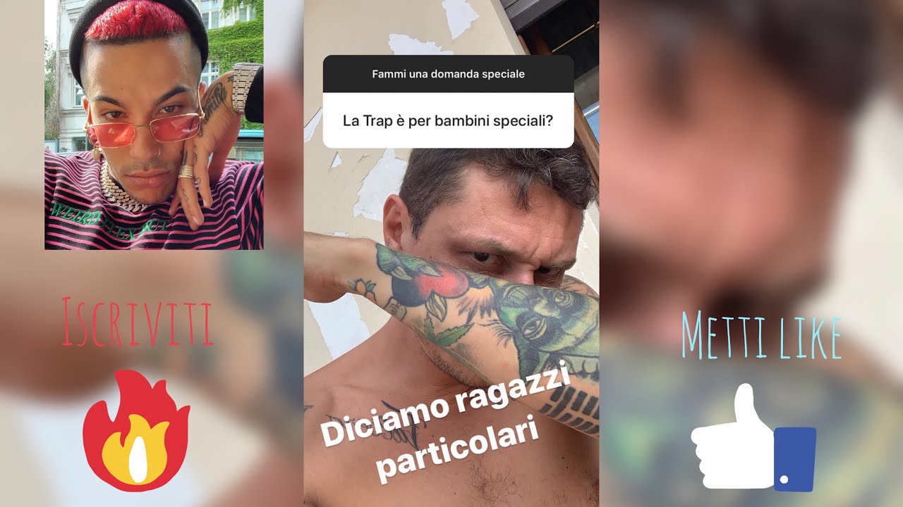 INOKI MANDA FRECCIATINE A SFERA EBBASTA E LA SUA ETICHETTA, POI PARLA ...