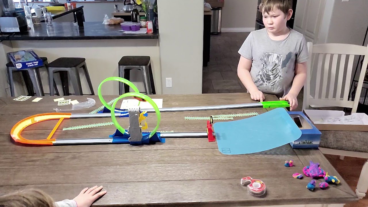 Cool toy car jump slow mo - YouTube