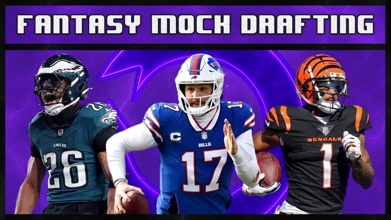 Episode 13: The Mind of a Fantasy Football Drafter! (Mock Draft) # ...