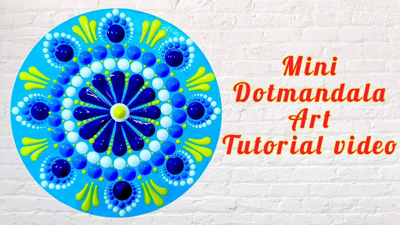 Dot mandala Live Tutorial || How to start a dotmandala art ||Peace of mind is live #tutorial # ...