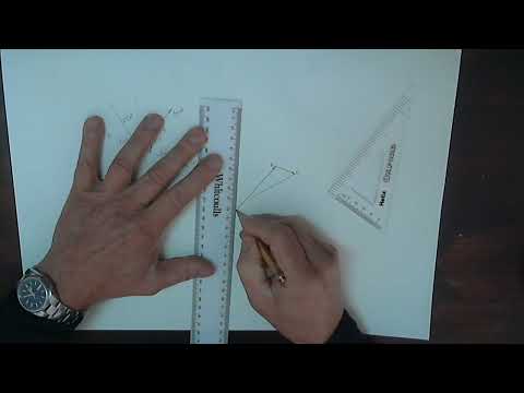 Resultant and equilibrant force vectors Graphical method - YouTube