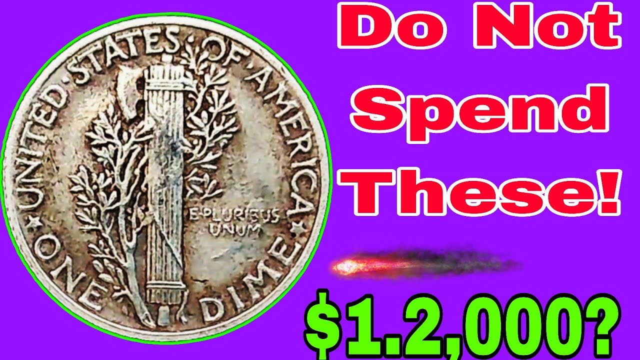 Top 3 Ultra Rare Mercury Dimes Worth A Fortune 💰 | Hidden US Coin ...