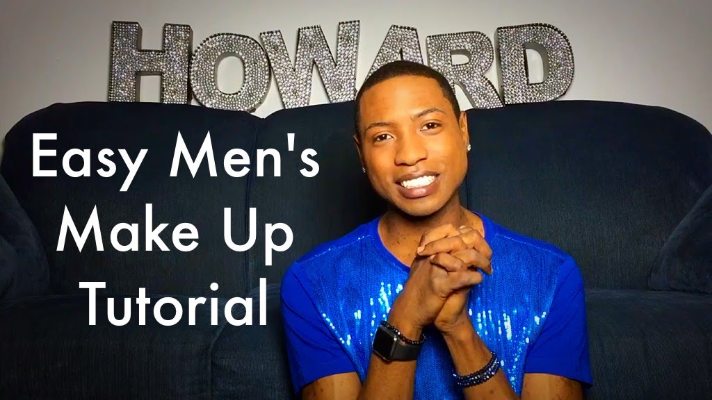 Easy Men's Make Up Tutorial - YouTube