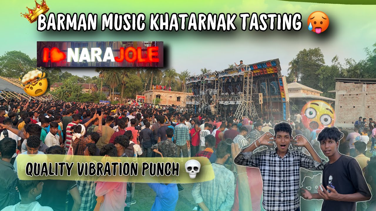 BARMAN MUSIC TASTING NARAJOLE PLAY EDM SONG 💀 ⁠@DJJEETPOWER - YouTube