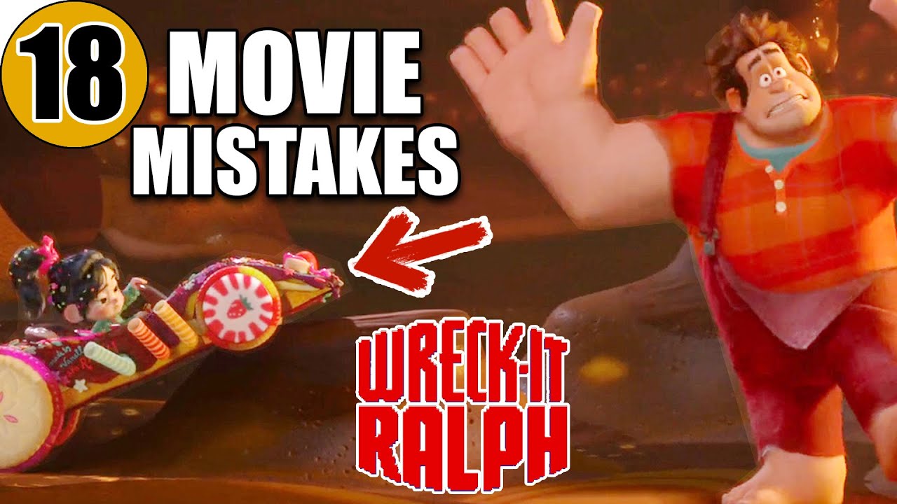 18 Mistakes of WRECK-IT RALPH You Didn't Notice - YouTube
