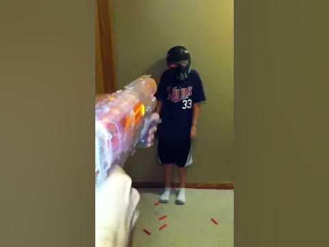 Nerf gun fun - YouTube