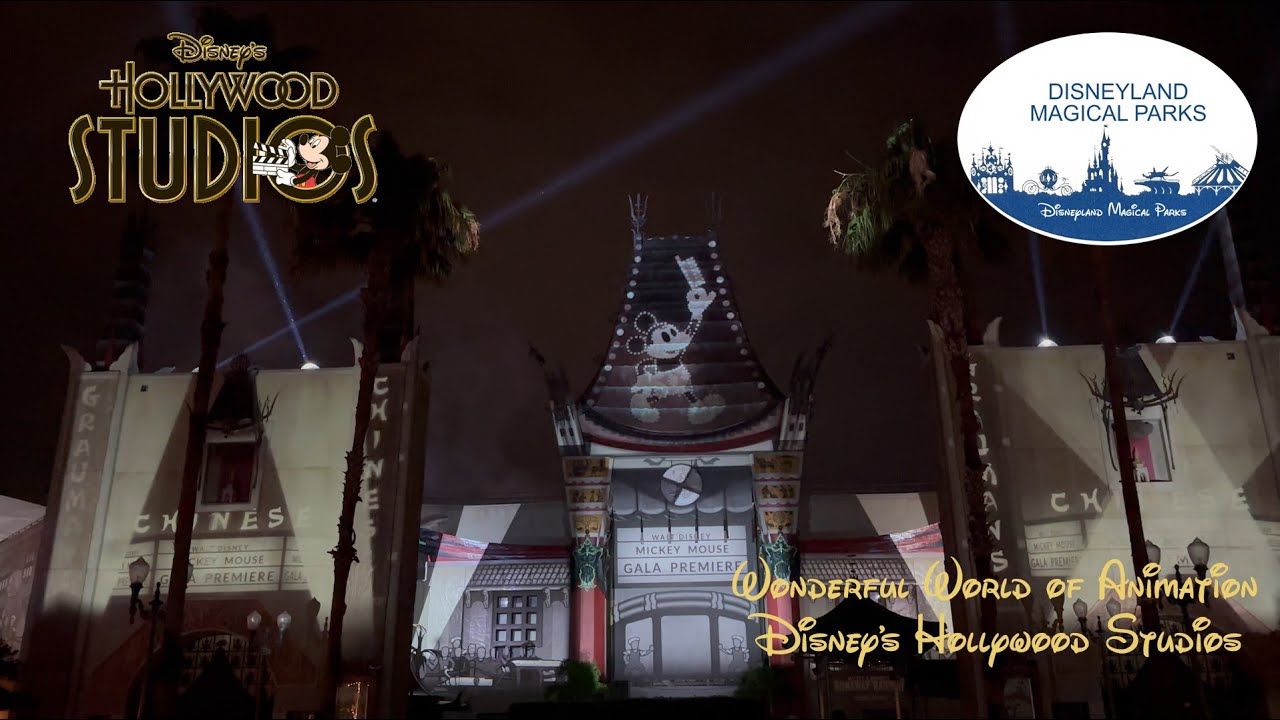 Wonderful World of Animation aux Disney's Hollywood Studios -- FULL ...