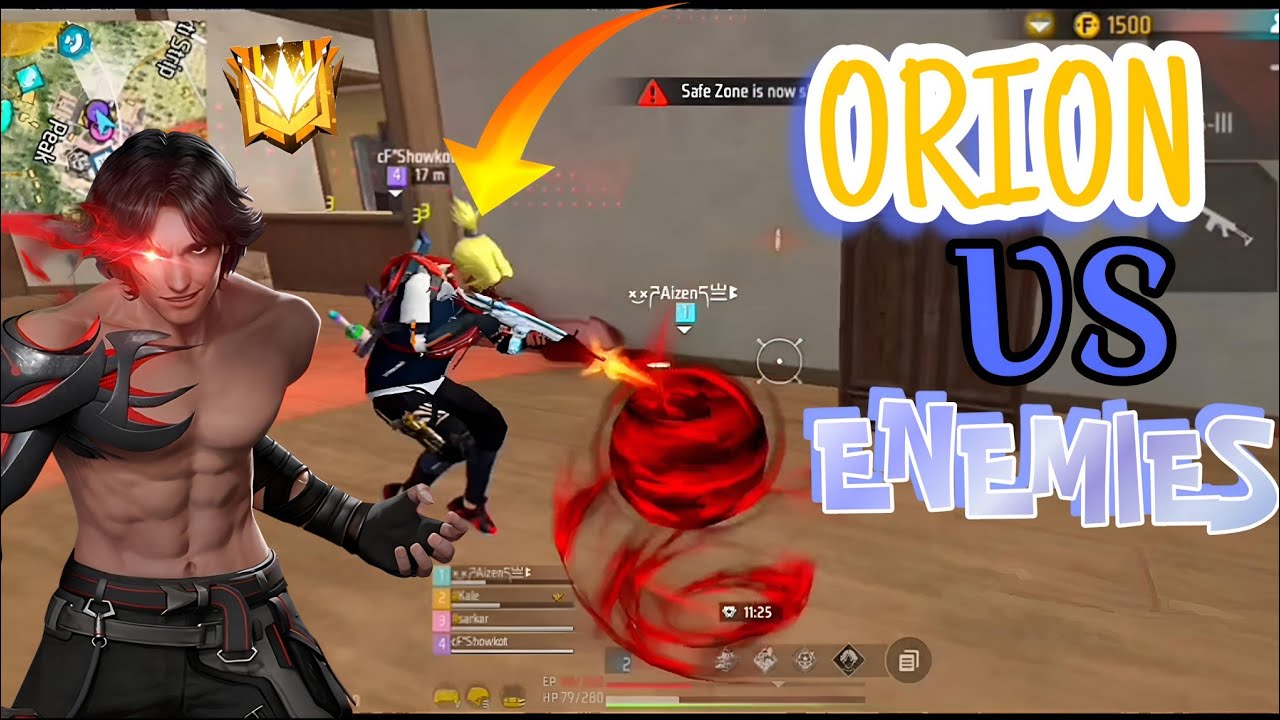 First Time Playing With Orion Character🔥🥶 Android Gameplay📱| Free Fire ...