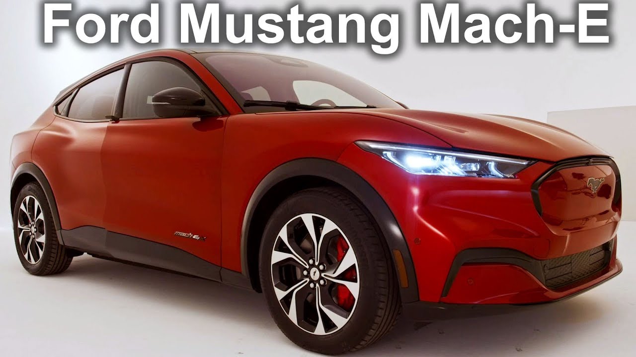 2020 Ford Mustang Mach-E - Full Electric SUV - Exterior, Interior - YouTube