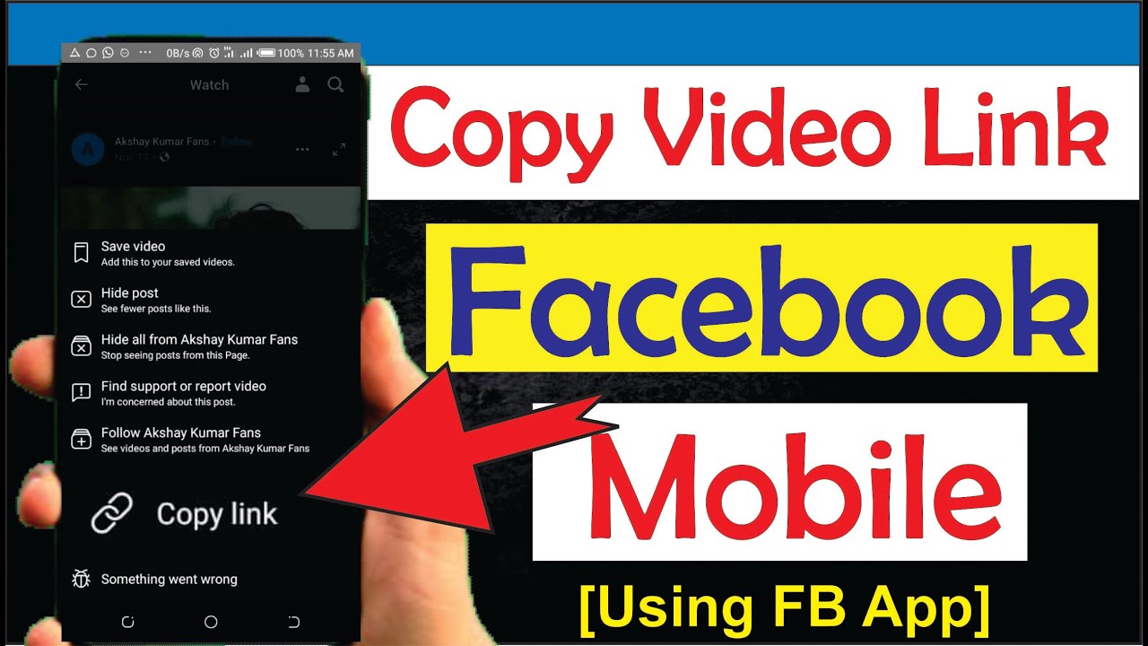 How To Copy Facebook Video Link On Facebook Mobile App Using Your Android iPhone YouTube how-to-copy-facebook-video-link-on-facebook-mobile-app-using-your-android-iphone-youtube