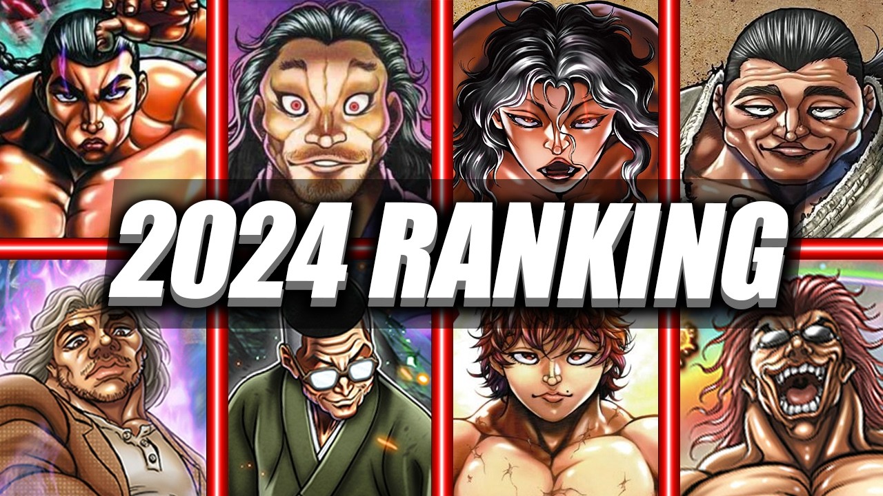 TOP 10 Baki Characters RANKED From Strongest to Weakest! - YouTube