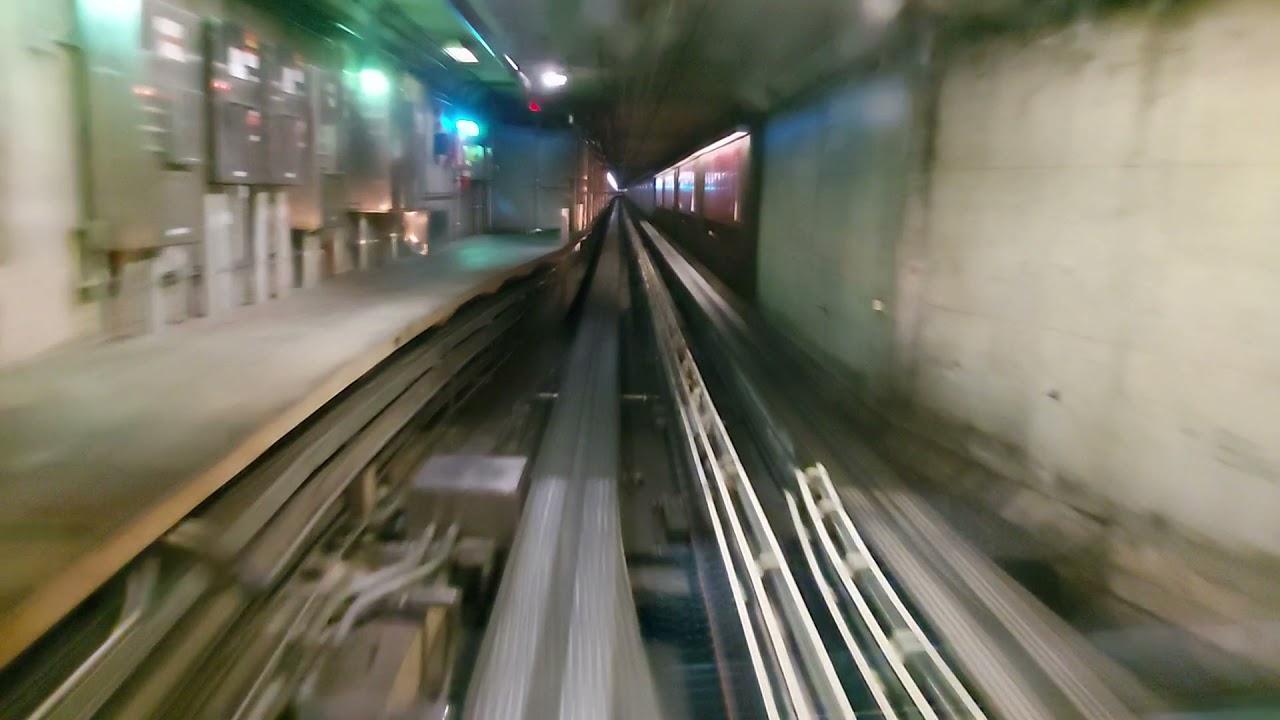 Atlanta Airport Train (Plane Train Concourse E to Terminal) - YouTube