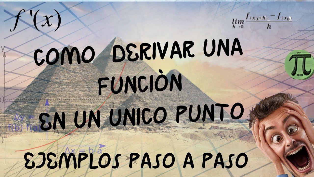 Como derivar una función en un único punto. Ejemplos paso a paso - YouTube