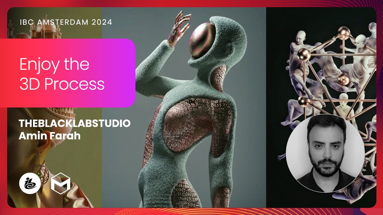 Amin Farah | Enjoy the 3D Process | #IBC2024 - YouTube