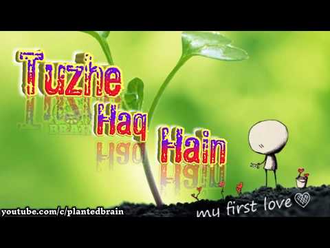 Tuzhe Haq Hain | Romantic | Sad | Love | Hindi WhatsApp Status |  ● Planted Brain ●